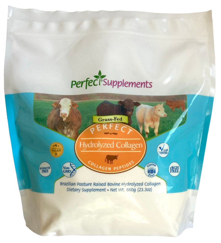 Perfect Hydrolyzed Collagen Unflavored, Pouch - 100% Collagen Sourced ...